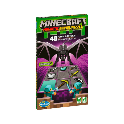 ThinkFun – Minecraft Magnetic Travel Puzzle | Little Knick Knacks