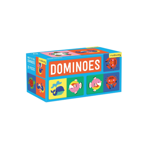 Mudpuppy – 28 Dominoes: Under the Sea | Little Knick Knacks