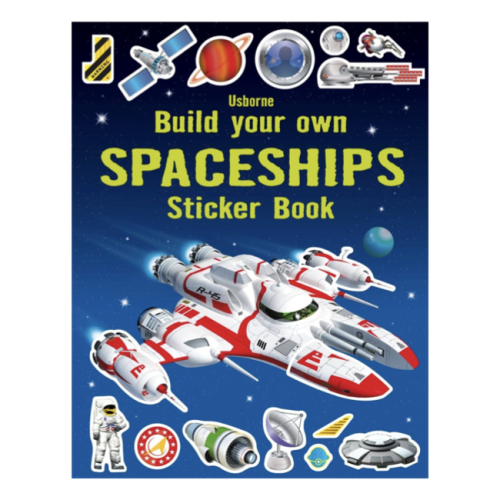 Usborne – Build Your Own Spaceships Sticker Book | Little Knick Knacks