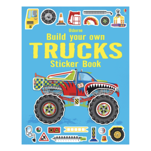 Usborne – Build Your Own Trucks Sticker Book | Little Knick Knacks