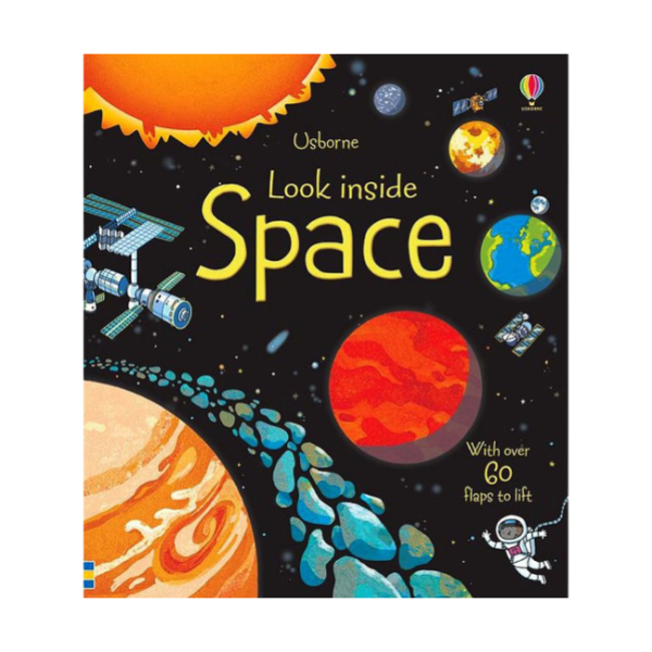 Usborne – Look Inside Space Lift the Flap Book | Little Knick Knacks