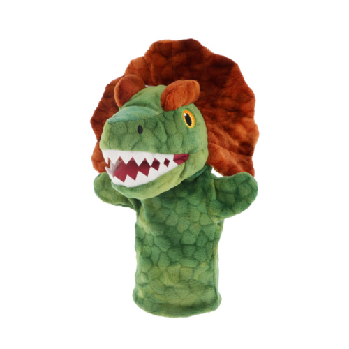 Keeleco Toys – Hand Puppet: Dilophosaurus | Little Knick Knacks