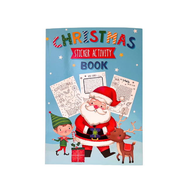 Sticker + Activity Book – Christmas | Little Knick Knacks
