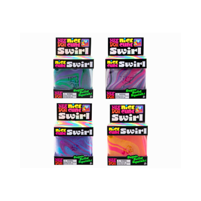 Schylling – NeeDoh: Nice Cube Swirl | Little Knick Knacks