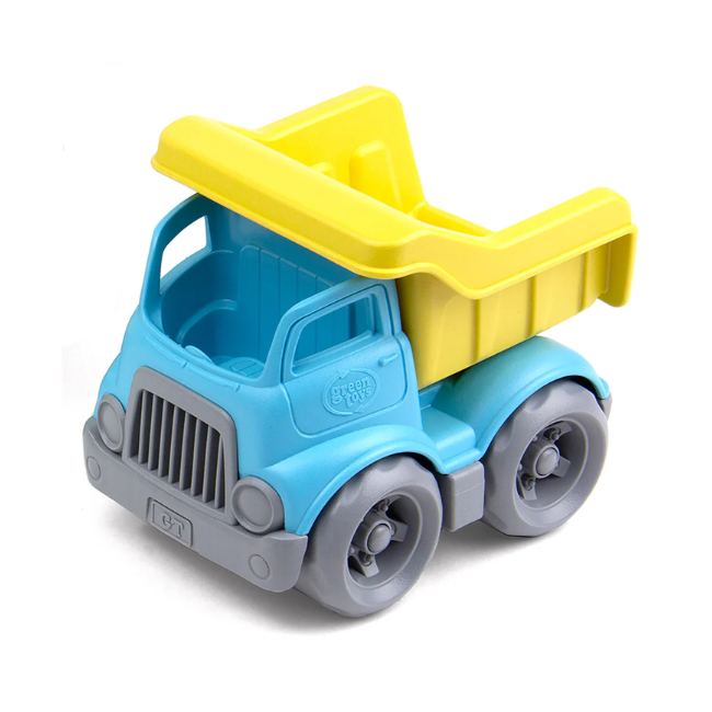 Green Toys – Construction Trucks: Dumper OceanBound | Little Knick Knacks